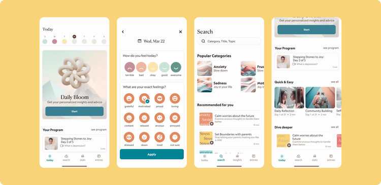 Bloom - Research, Strategy, Positioning & Messaging, Branding, UX/UI ...