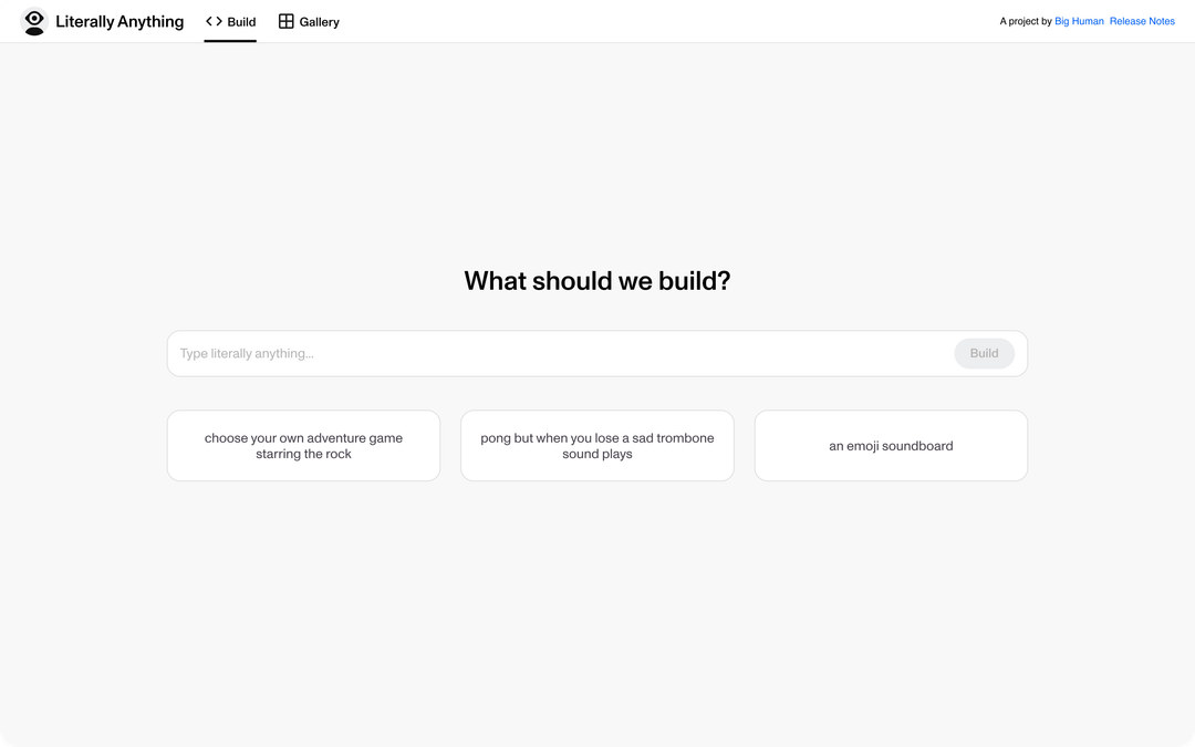 The First 7 Days of Literally Anything, Our New Experimental AI Tool ... The First 7 Days of Literally Anything, Our New Experimental AI Tool ...